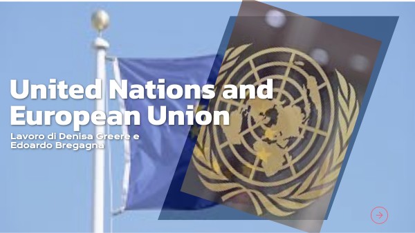 Unione Europea e ONU