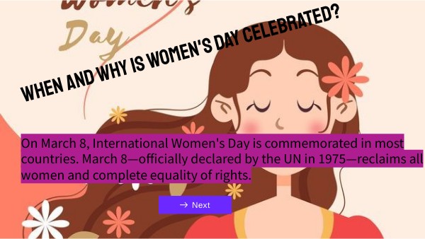 women's day | Genially