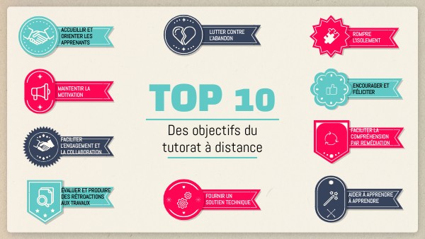 10 objectifs du tutorat à distance