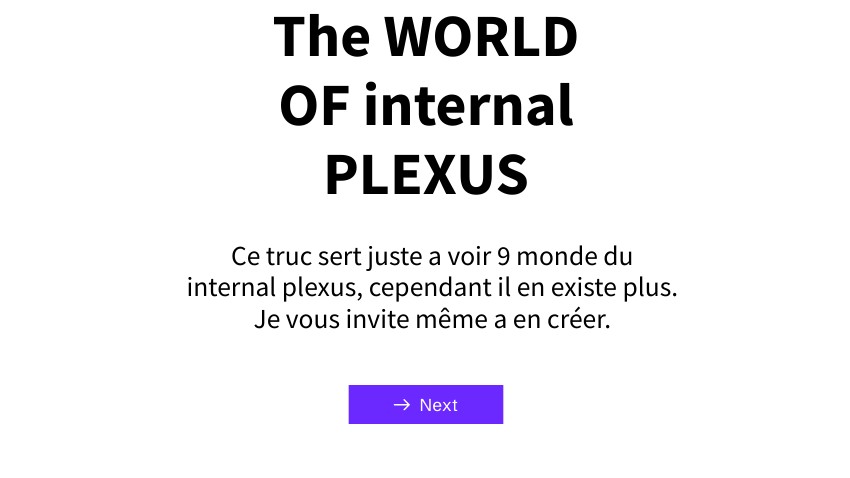 Internal plexus