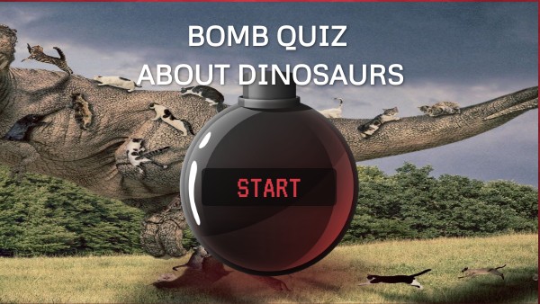 BOMB QUIZ ABOUT DINOS