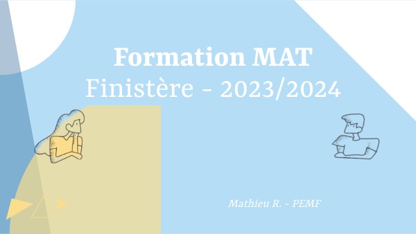 Formation MAT finistère | Genially