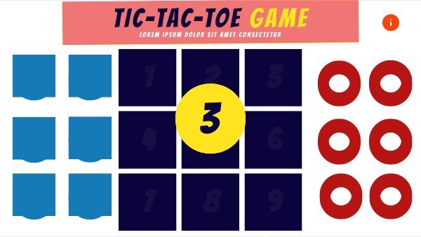 Tic Tac Toe Game | Genially
