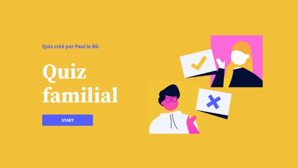 Quiz famille QI | Genially