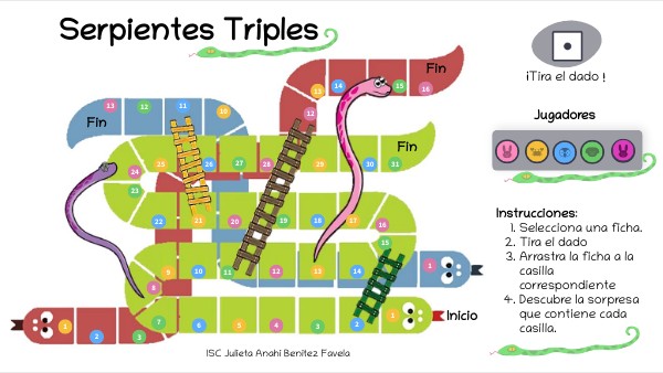 SERPIENTES TRIPLES | Genially