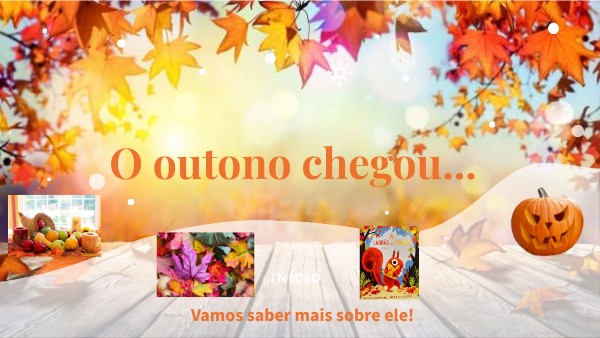 O outono chegou...