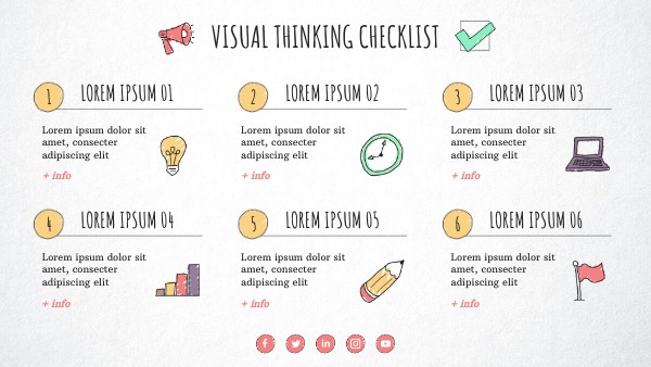 CHECKLIST VISUAL THINKING | Genially