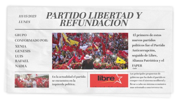 PARTIDO LIBERTAD Y REFUNDACION | Genially