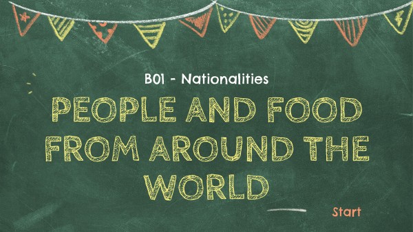 B01 - People and food from around the world | Genially