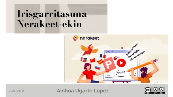 Irisgarritasuna | Genially