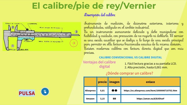 Tema 2. T2_E1. Conociendo el Calibre