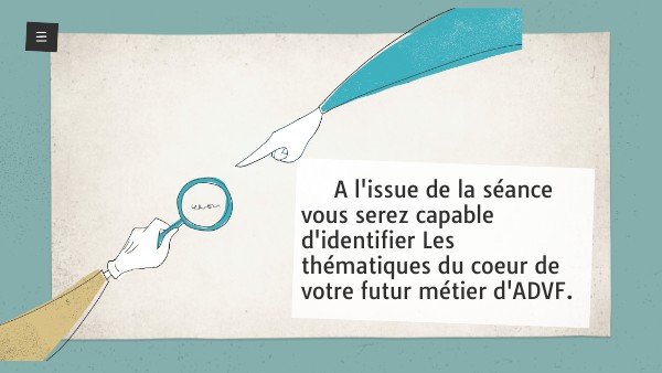 Détective coeur de métier ADVF | Genially