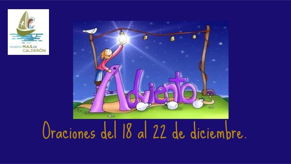 Oraciones del 18 al 22 de DICIEMBRE | Genially