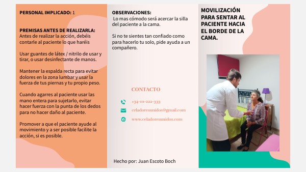 TRÍPTICO atencion al paciente | Genially