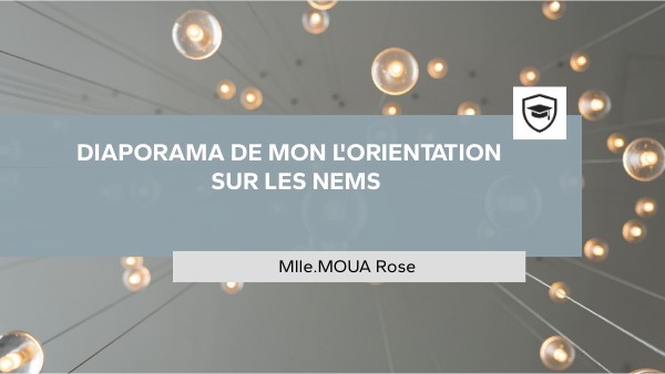 Présentation projet de recherches