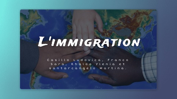 L'IMMIGRATION