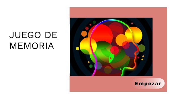 JUEGO DE MEMORIA | Genially