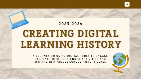 Creating Digital Learning History - Danielle Little