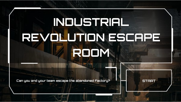 Industrial Revolution Escape room | Genially