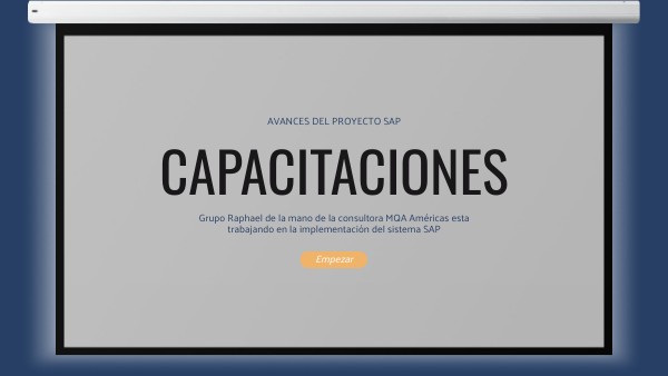 CAPACITACIONES SAP 2024 | Genially