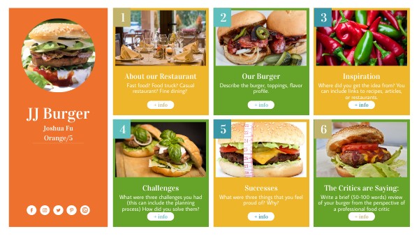 Burger Comp Template (Culinary 1)