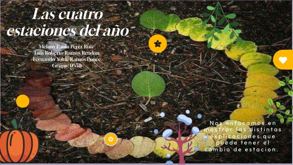 Las cuatro estaciones del año | Genially