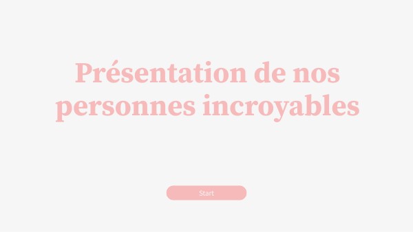 Présentation de nous | Genially
