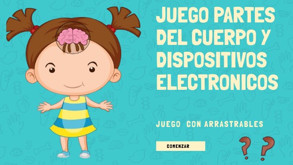 JUEGO PARTES DEL CUERPO | Genially