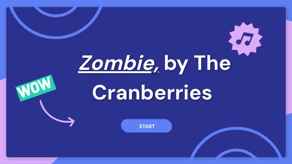 Devine la chanson | Genially