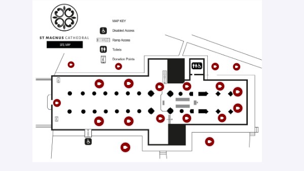 St Magnus Cathedral Video Map