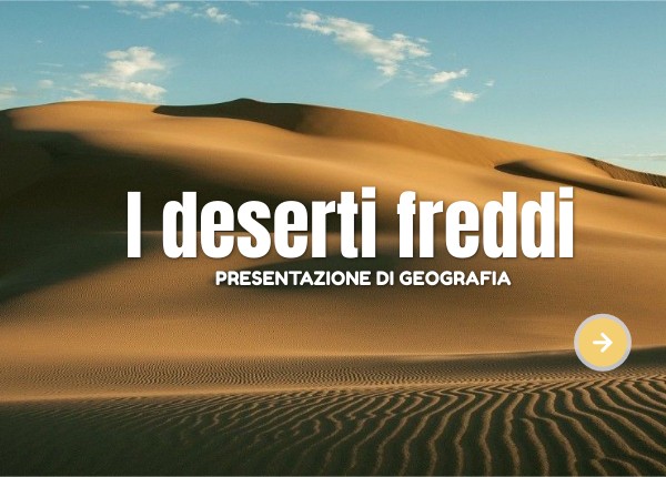 Presentazione sui deserti freddi di Scicolone, Mangano e Ventura