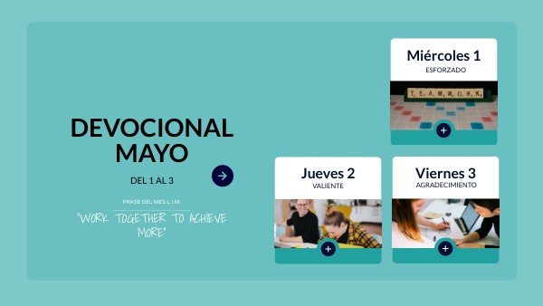 DEVOCIONAL MAYO