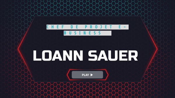 Le cv interactif de Loann