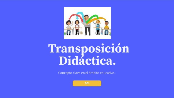 Transposición Didáctica | Genially