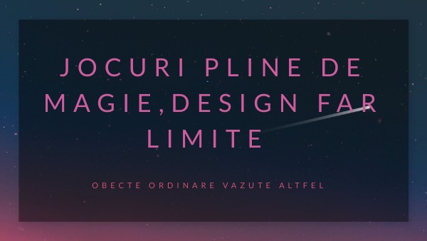 INFINITE SPACE PRESENTATION | Genially