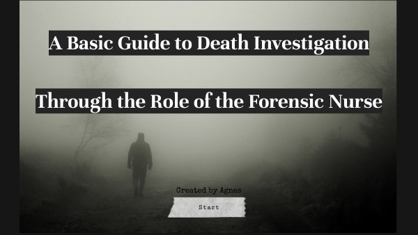 A Basic Guide Into Death Investigation