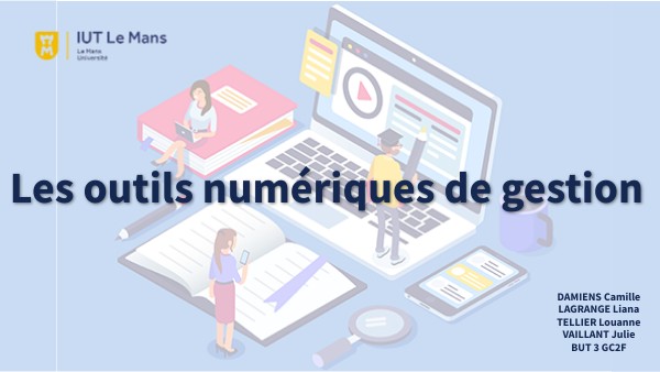 Les outils numérique de gestion | Genially