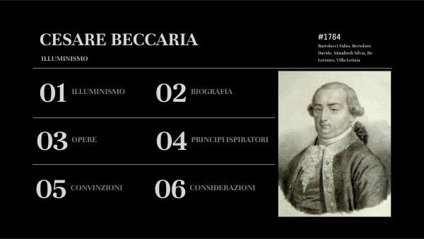 Cesare Beccaria | Genially