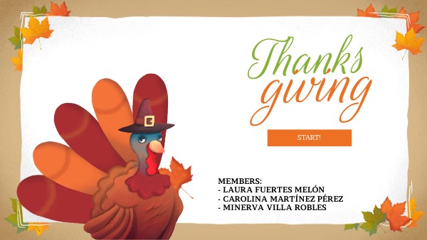 THANKSGIVING PRESENTATION