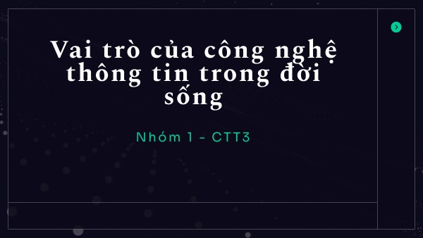 CTT3 - Bài 2 | Genially