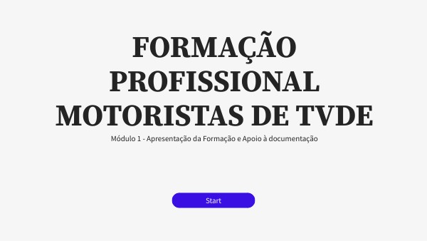 Basic interactive presentation