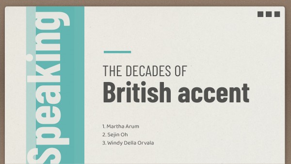 DECADES PRESENTATION | Genially