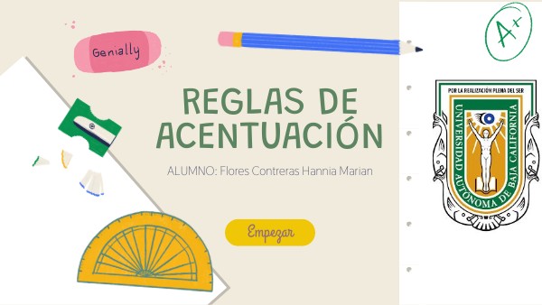Reglas de acentuación | Genially