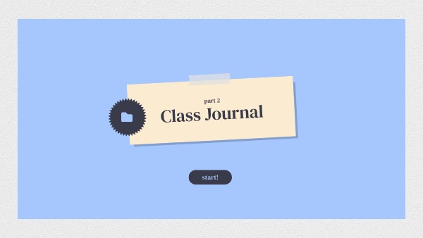 Journal | Genially