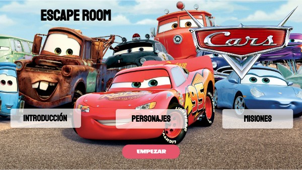 ESCAPE ROOM CARS | Genially