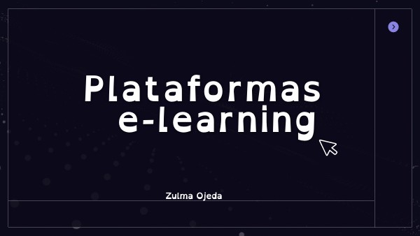 Plataformas e-learning.