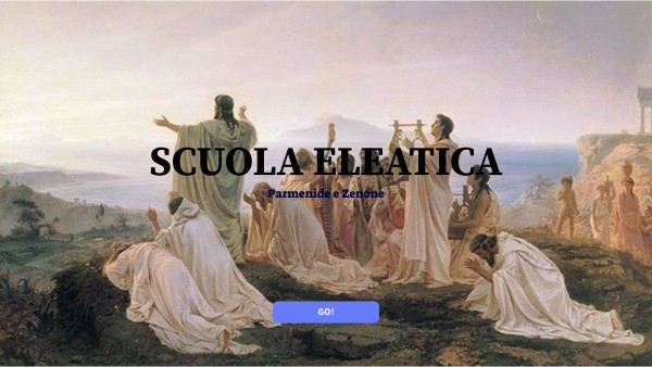 La scuola eleatica