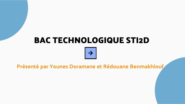 Présentation STI2D