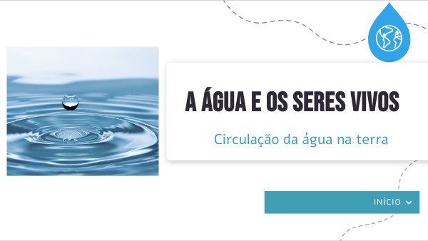 A Água e os Seres Vivos | Genially