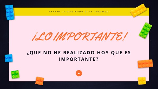QUIZ LO IMPORTANTE, ES IMPORTANTE